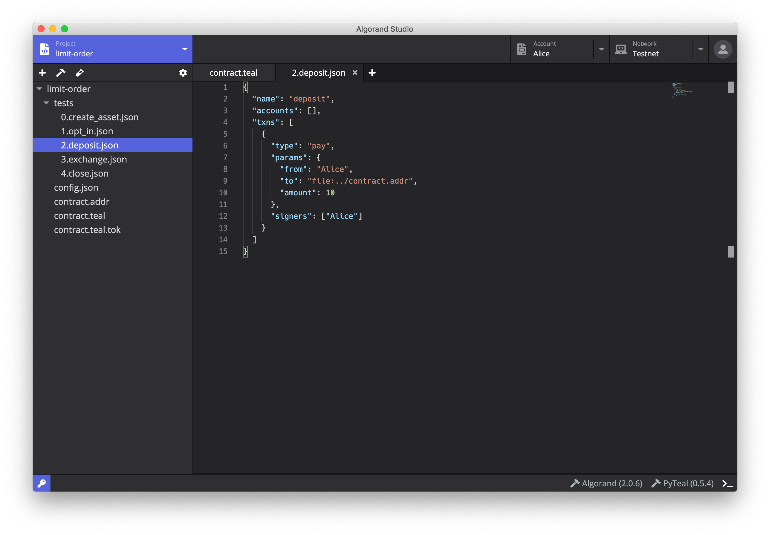 Algorand Studio | Tutorial 3: Smart Contract Limit Order | Algorand Developer Portal